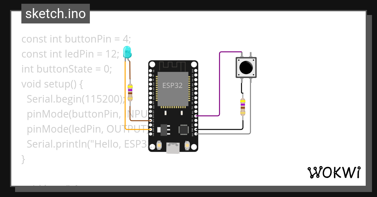 Tugas 9 Modul O Wokwi Esp32 Stm32 Arduino Simulator 