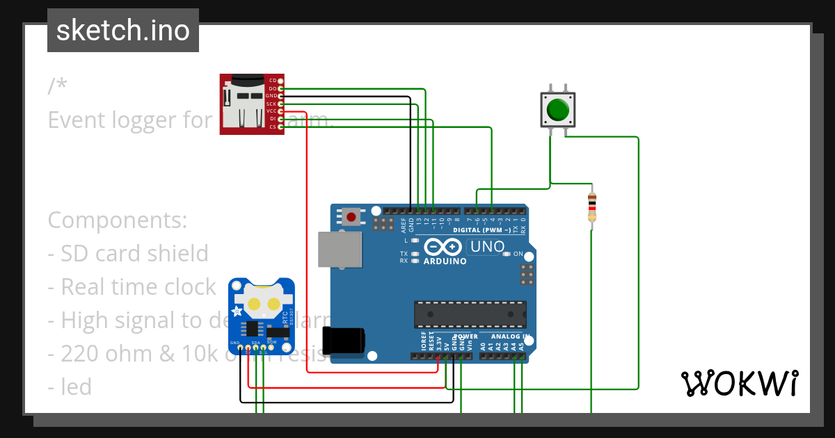 USP_State_Logger - Wokwi ESP32, STM32, Arduino Simulator