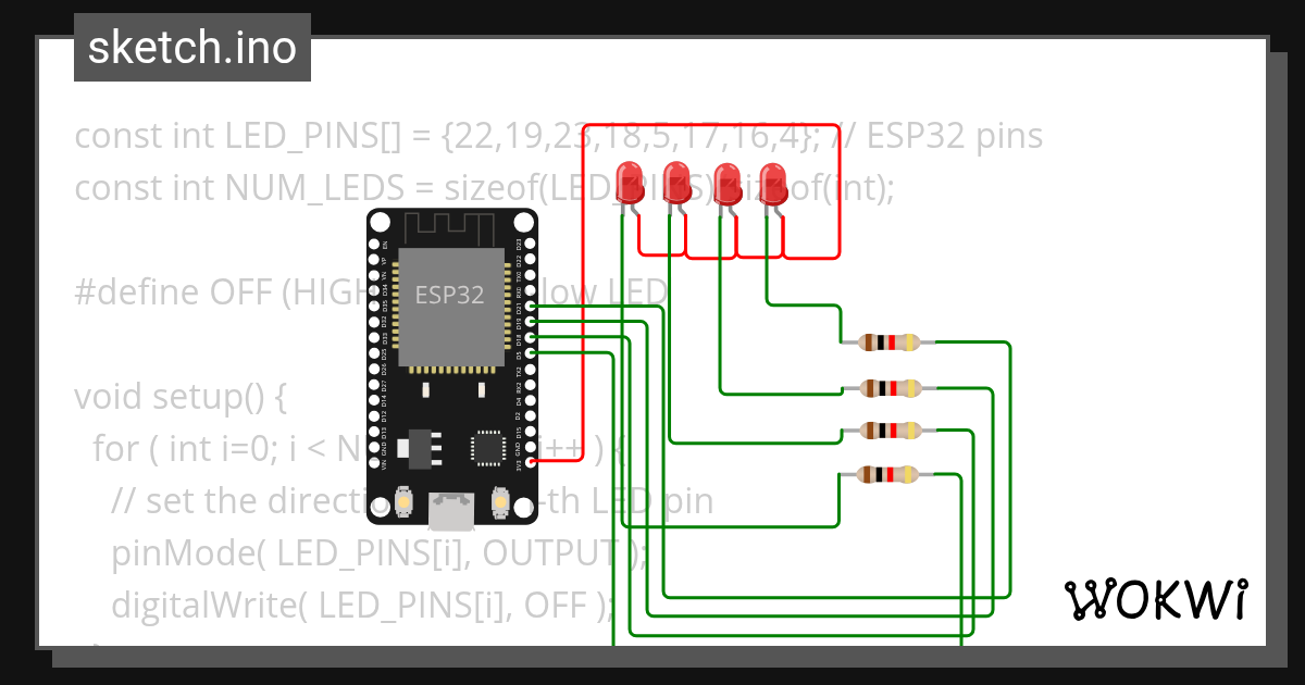 Wokwi - Online ESP32, STM32, Arduino Simulator