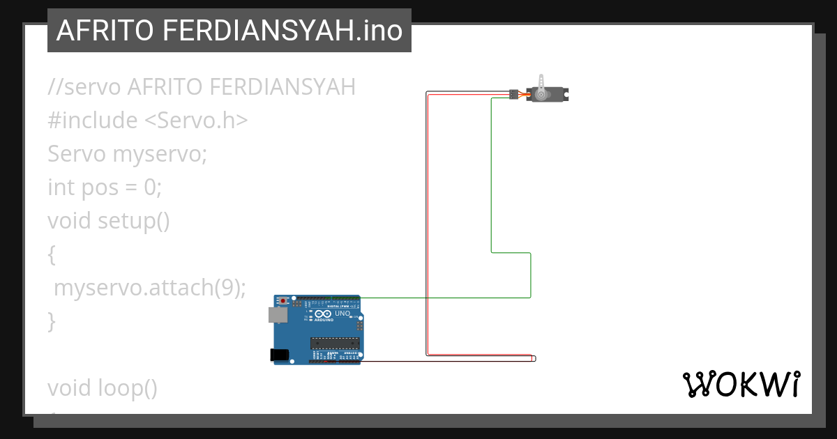 AFRITO FERDIANSYAH.ino - Wokwi ESP32, STM32, Arduino Simulator AFRITO FERDIANSYAH.ino - Wokwi ESP32, STM32, Arduino Simulator