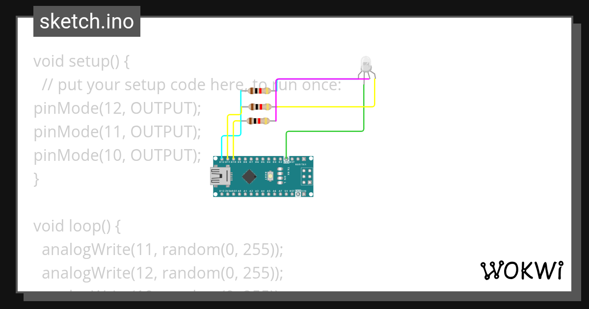 sketch.ino - Wokwi ESP32, STM32, Arduino Simulator