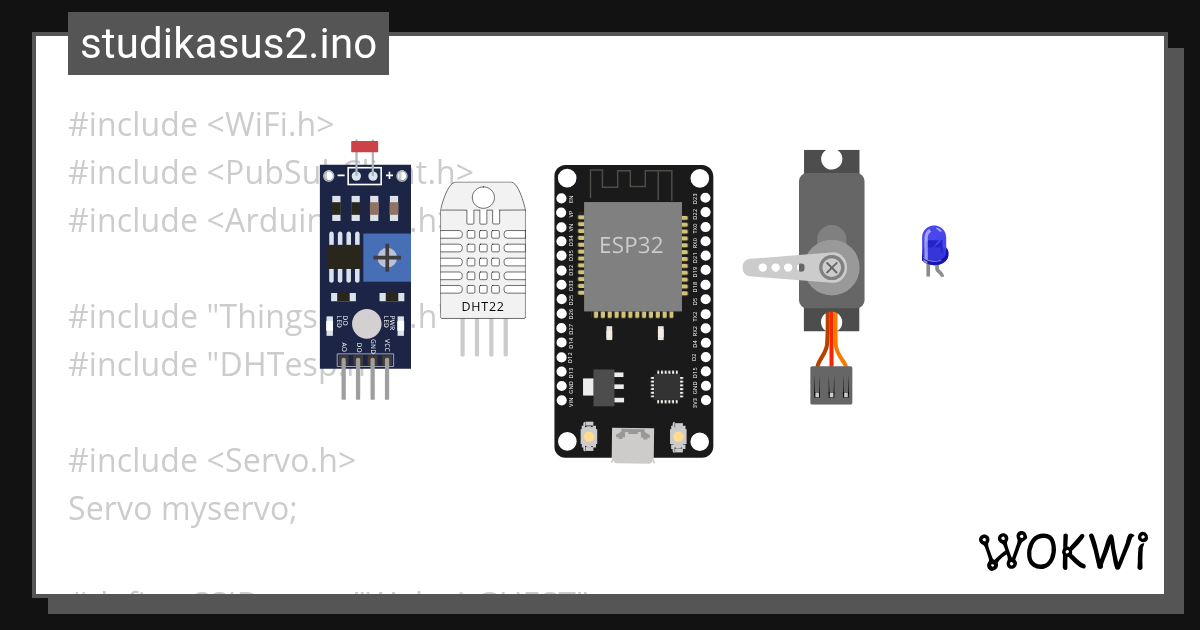 studikasus2.ino - Wokwi ESP32, STM32, Arduino Simulator