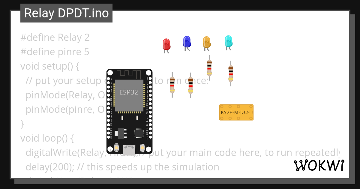 Wokwi - Online ESP32, STM32, Arduino Simulator