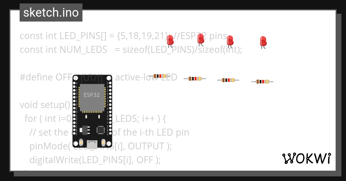 Wokwi - Online ESP32, STM32, Arduino Simulator