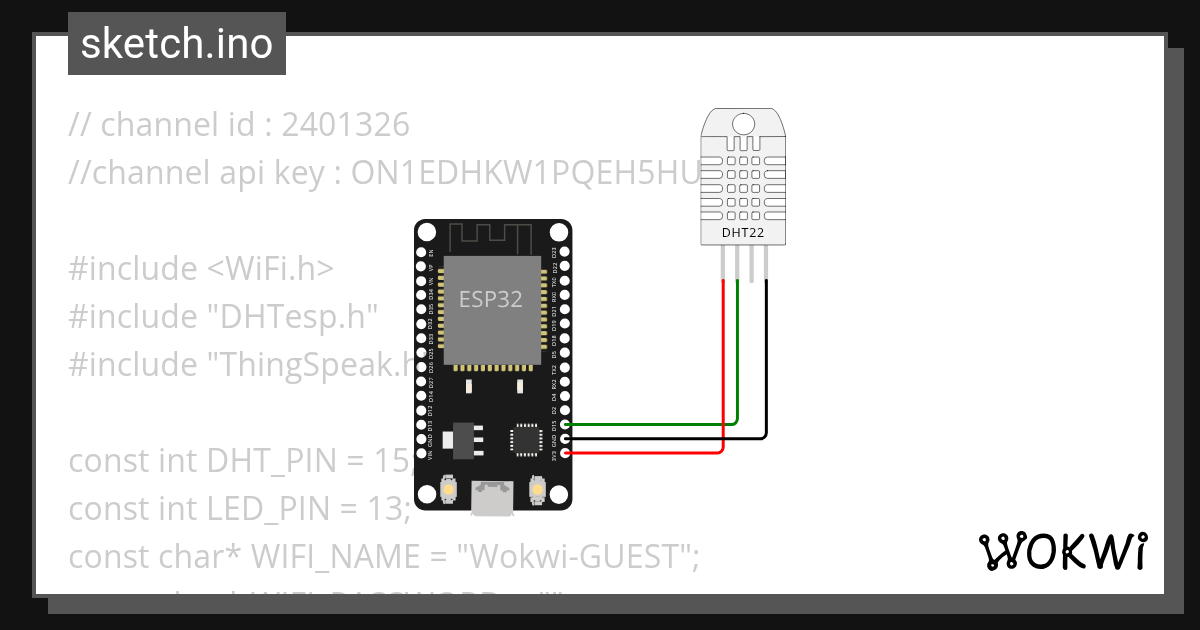 Led_Builtin Blink - Wokwi ESP32, STM32, Arduino Simulator
