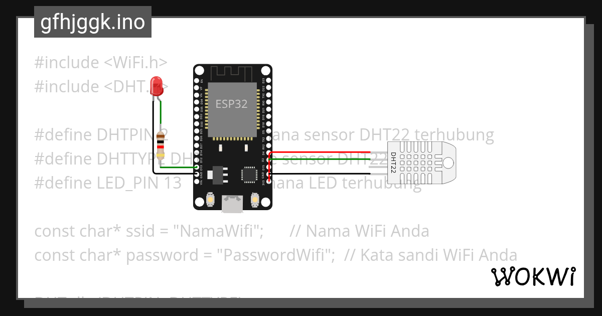 penyiram tanaman anggrek.ino - Wokwi ESP32, STM32, Arduino Simulator