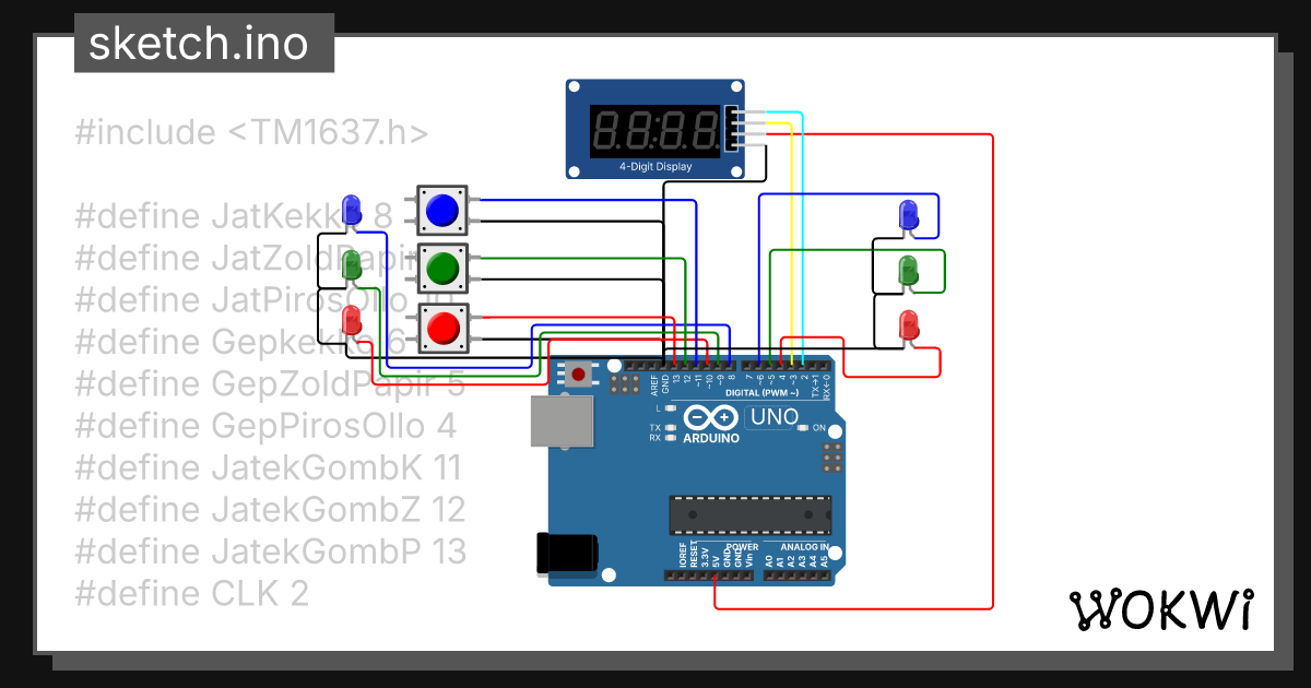 sketch.ino - Wokwi ESP32, STM32, Arduino Simulator