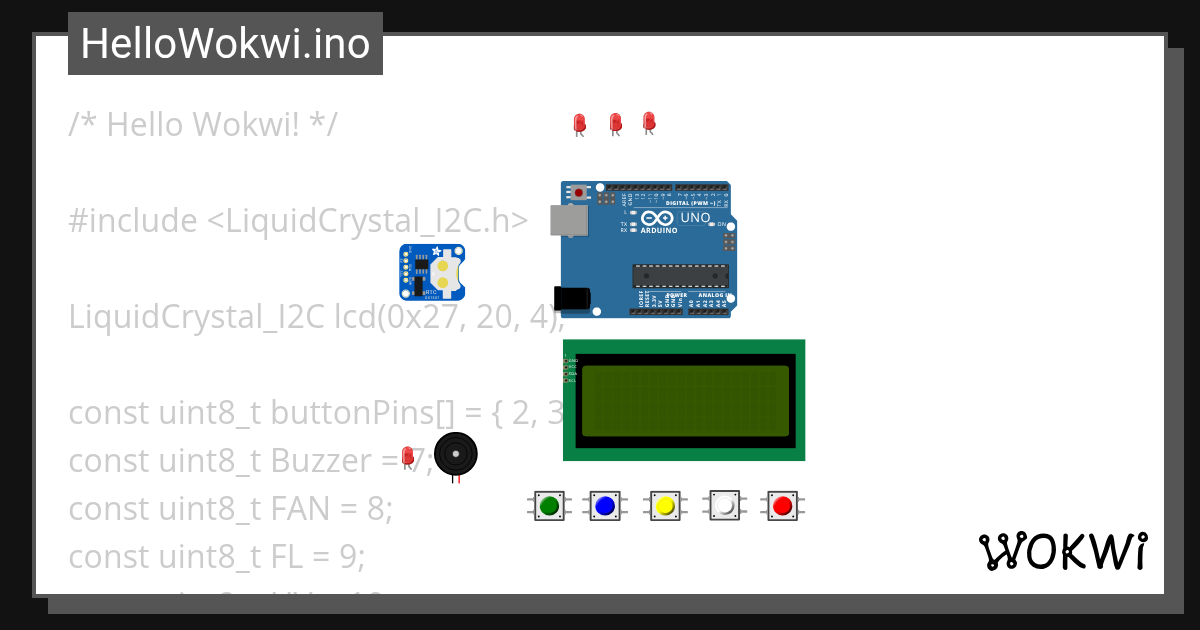 HelloWokwi.ino - Wokwi ESP32, STM32, Arduino Simulator