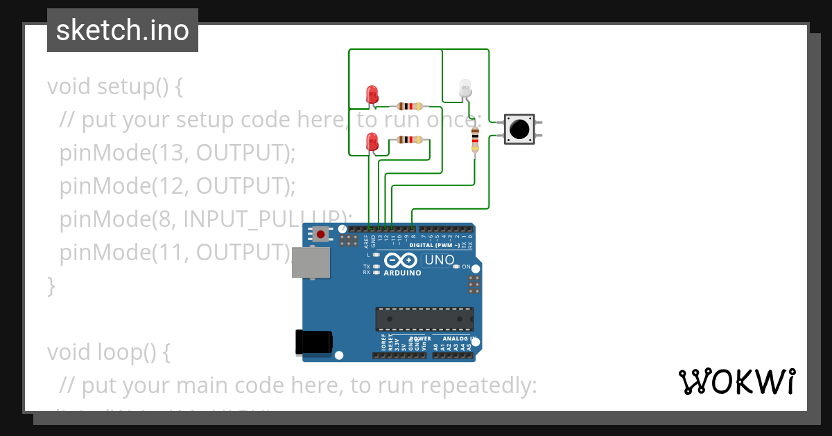 leb_blikani_prejezd - Wokwi ESP32, STM32, Arduino Simulator leb_blikani_prejezd - Wokwi ESP32, STM32, Arduino Simulator
