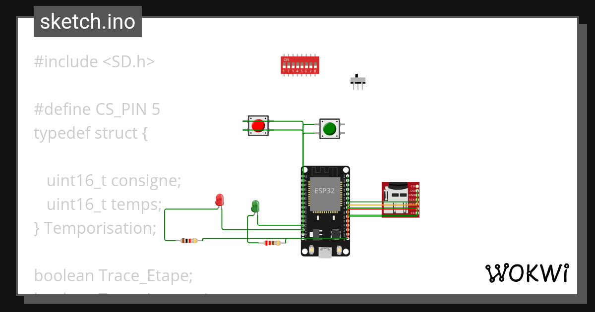 sketch.ino - Wokwi ESP32, STM32, Arduino Simulator