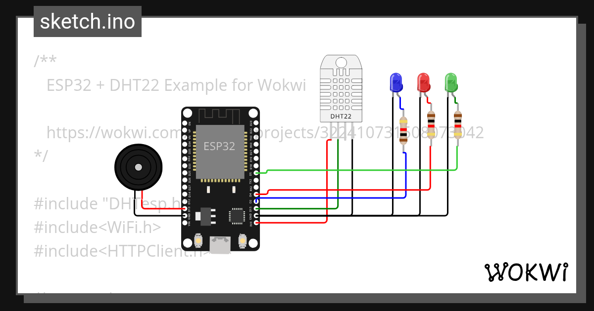 sketch.ino - Wokwi ESP32, STM32, Arduino Simulator
