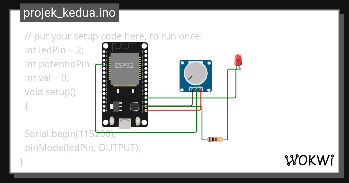 projek_kedua.ino - Wokwi ESP32, STM32, Arduino Simulator projek_kedua.ino - Wokwi ESP32, STM32, Arduino Simulator