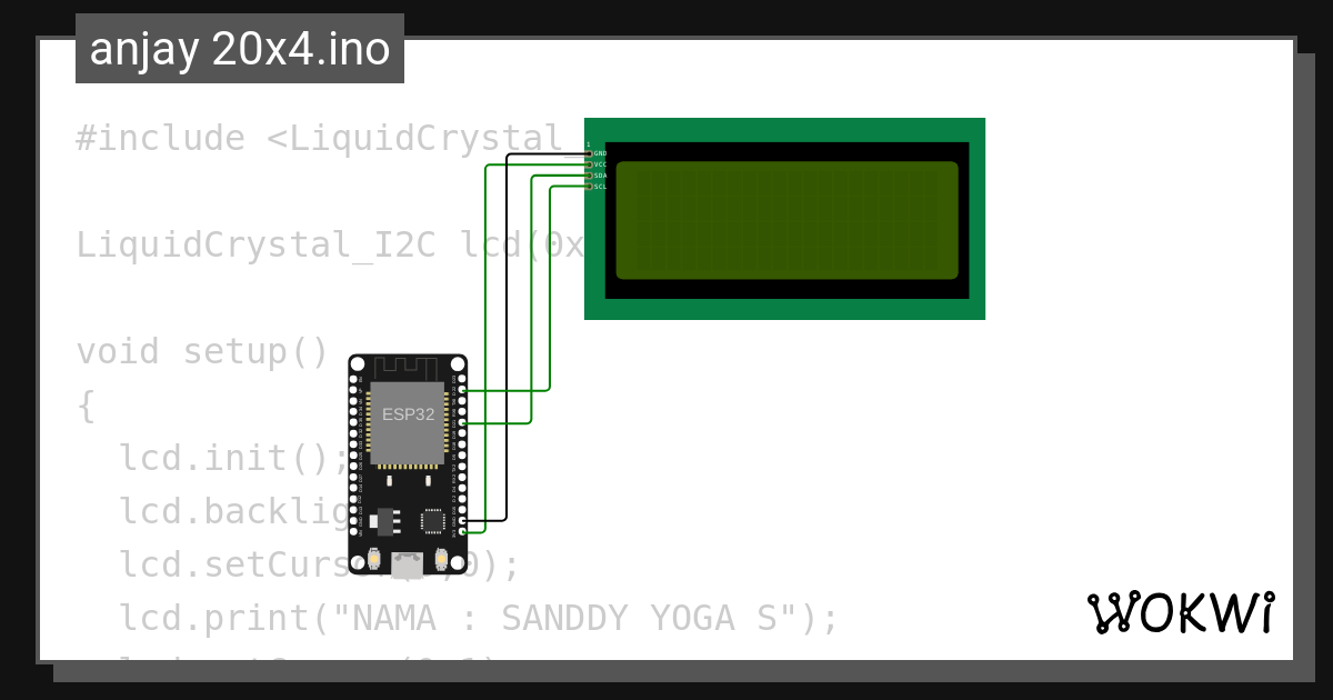 Anjay O Wokwi Esp32 Stm32 Arduino Simulator
