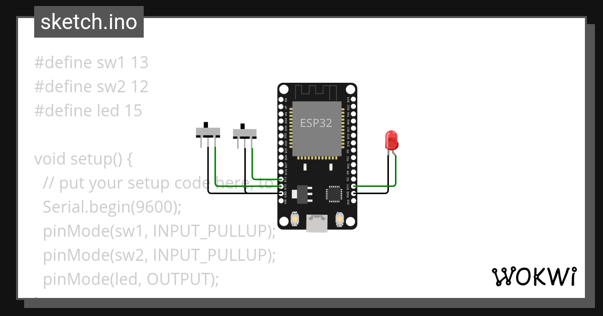 44 XOR - Wokwi ESP32, STM32, Arduino Simulator