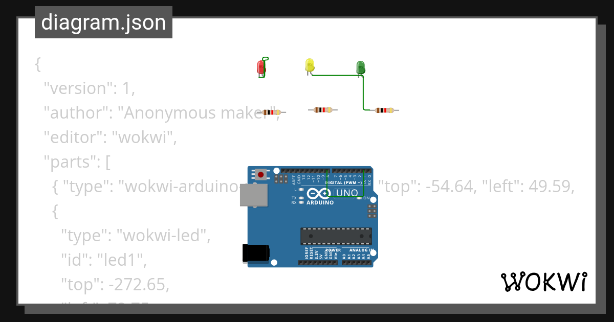 Untitled project - Wokwi ESP32, STM32, Arduino Simulator