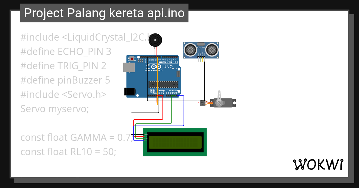 Project Palang kereta api.ino - Wokwi ESP32, STM32, Arduino Simulator