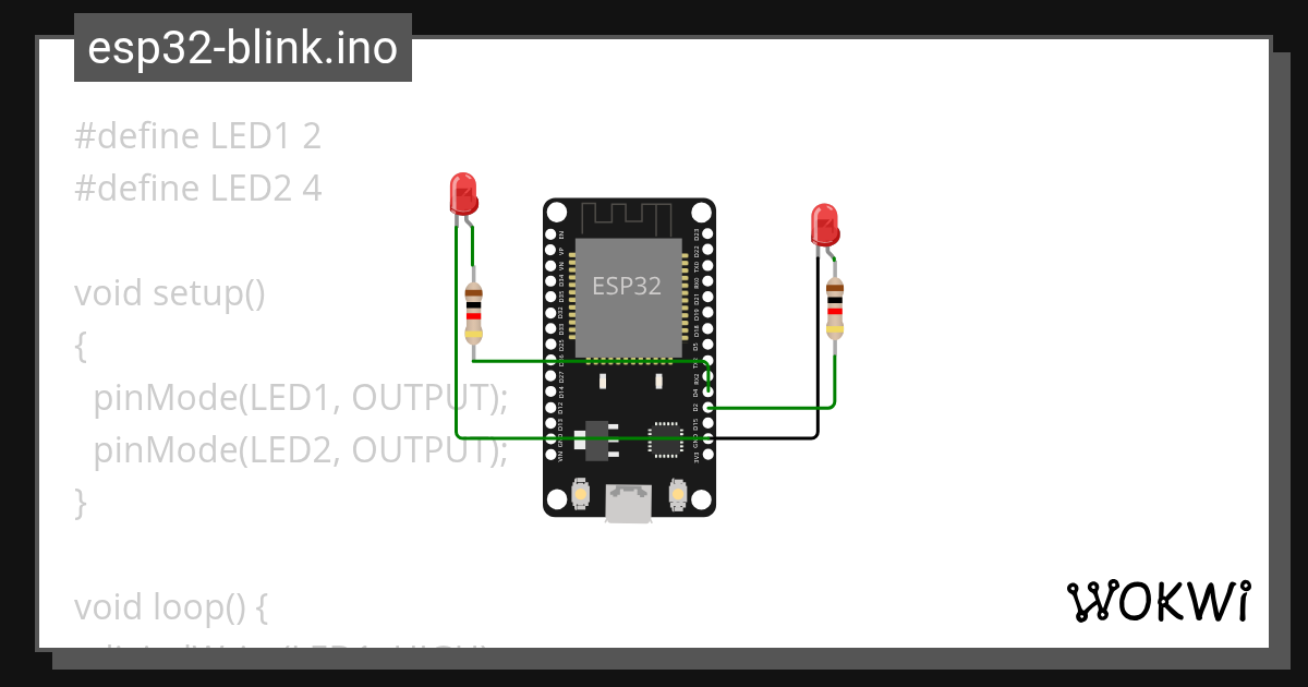 Wokwi - Online ESP32, STM32, Arduino Simulator Wokwi - Online ESP32, STM32, Arduino Simulator