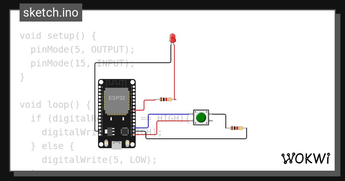 Menyalakan O Wokwi Esp32 Stm32 Arduino Simulator