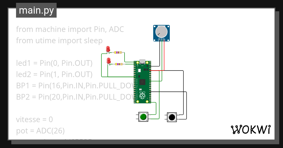 Projet 3 - Wokwi ESP32, STM32, Arduino Simulator