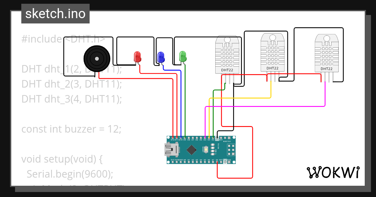 sketch.ino - Wokwi ESP32, STM32, Arduino Simulator