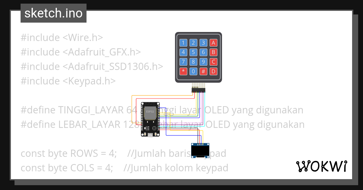 Oled Smart Password.ino - Wokwi ESP32, STM32, Arduino Simulator
