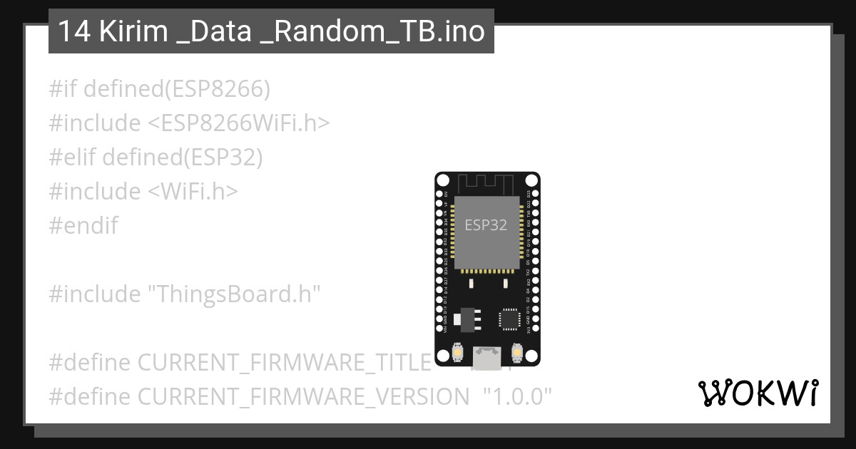 14 Kirim _Data _Random_TB.ino - Wokwi ESP32, STM32, Arduino Simulator