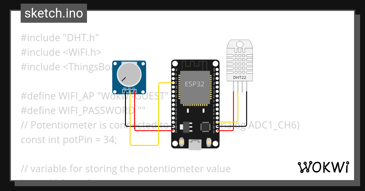 ThingsBoard Cloud - Wokwi ESP32, STM32, Arduino Simulator
