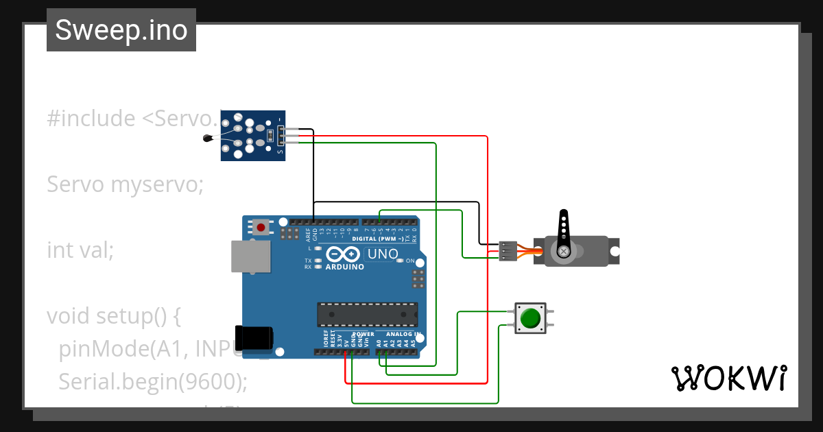 Sweep.ino copy - Wokwi ESP32, STM32, Arduino Simulator
