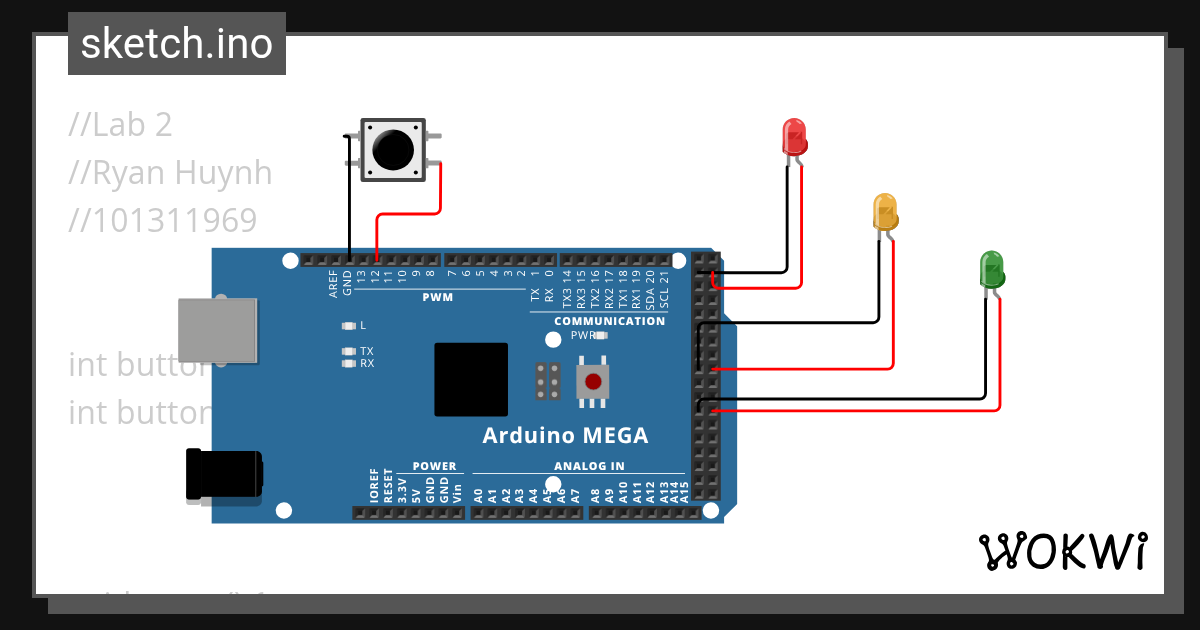 Assignment 2 - Wokwi ESP32, STM32, Arduino Simulator