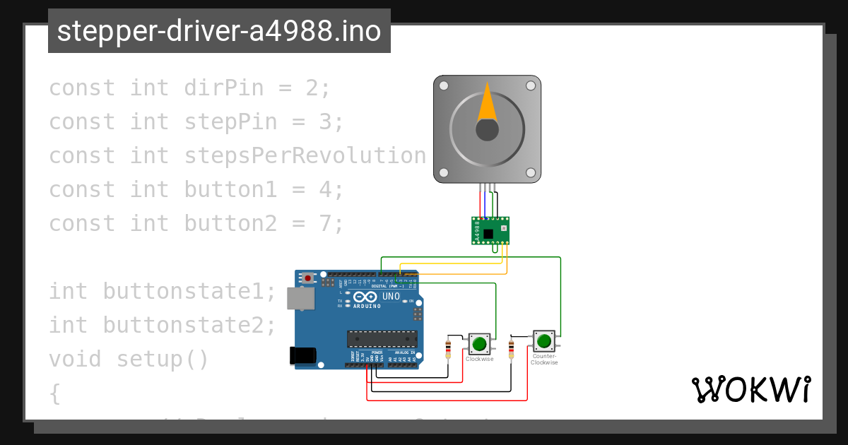 Stepper Driver O Copy Wokwi Esp32 Stm32 Arduino Simulator 6754