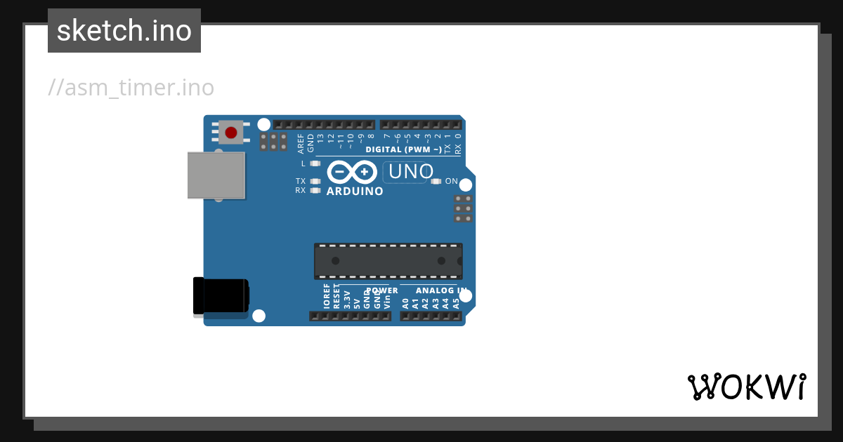 asm_timer - Wokwi ESP32, STM32, Arduino Simulator asm_timer - Wokwi ESP32, STM32, Arduino Simulator