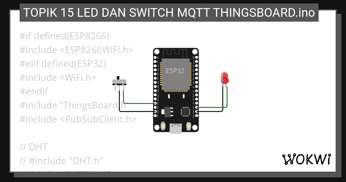Topik 15 Led Dan Switch Mqtt O Wokwi Esp32 Stm32 9585