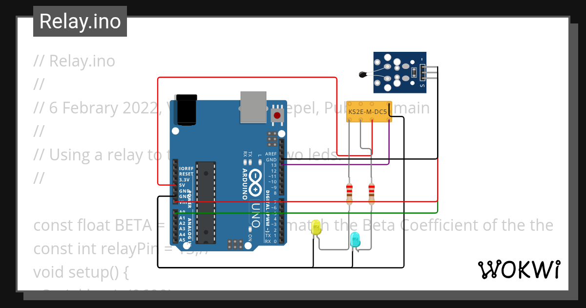 Relay.ino copy - Wokwi ESP32, STM32, Arduino Simulator