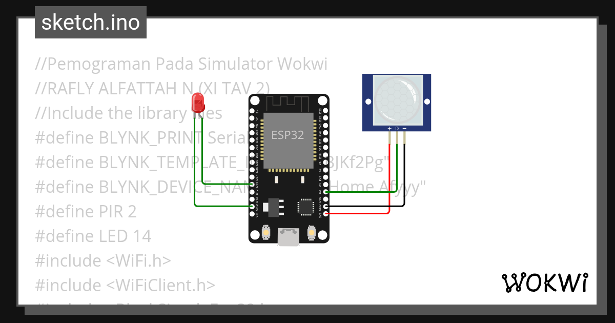 sketch.ino - Wokwi ESP32, STM32, Arduino Simulator