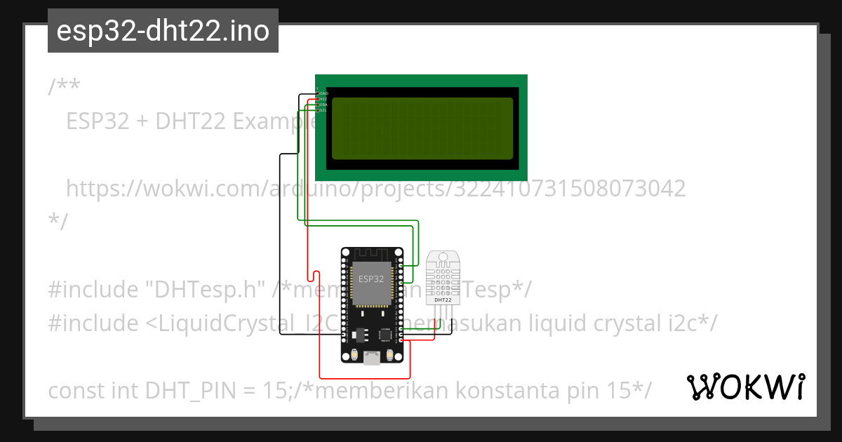 dht22 - Wokwi ESP32, STM32, Arduino Simulator