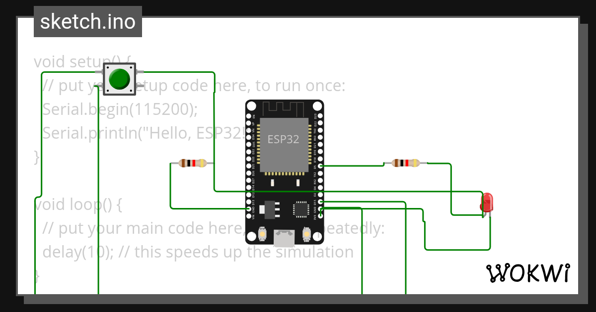 Projek 1 Wokwi Esp32 Stm32 Arduino Simulator 
