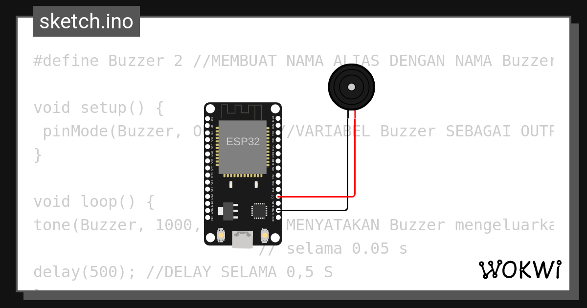 27 Ihsan Buzzer Wokwi Esp32 Stm32 Arduino Simulator 3637