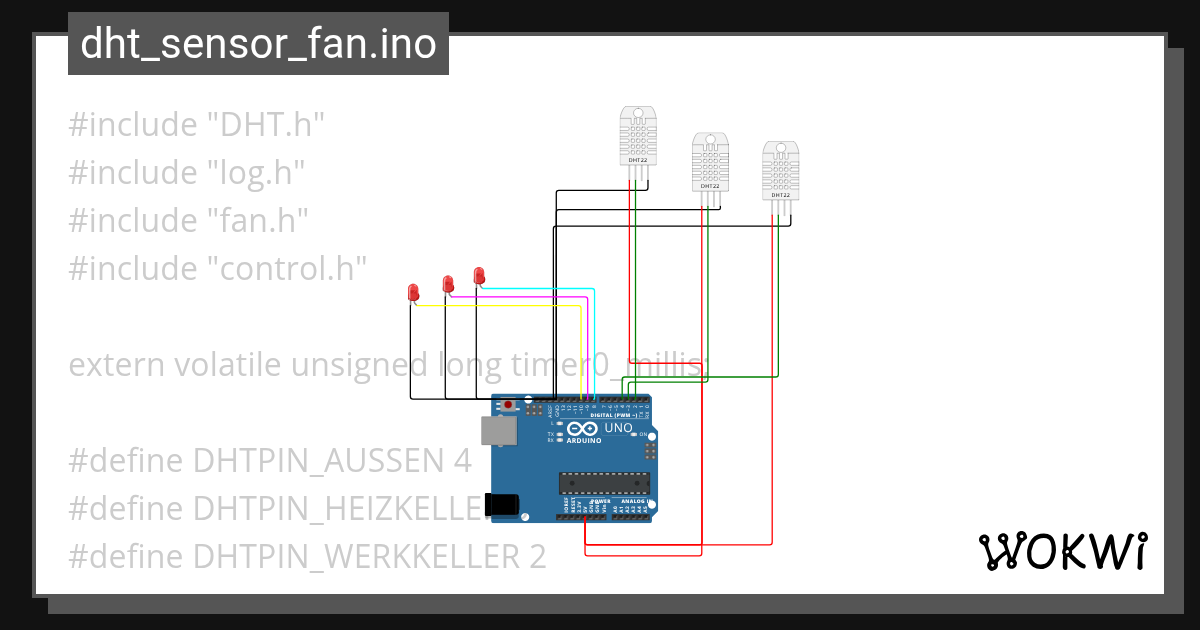 dht_sensor_fan.ino - Wokwi ESP32, STM32, Arduino Simulator