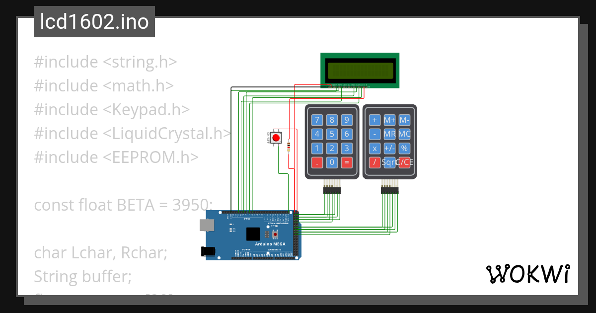 calculator project latest - Wokwi ESP32, STM32, Arduino Simulator