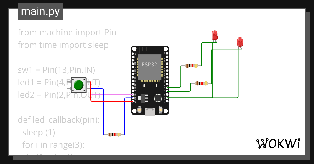 Wokwi - Online ESP32, STM32, Arduino Simulator Wokwi - Online ESP32, STM32, Arduino Simulator