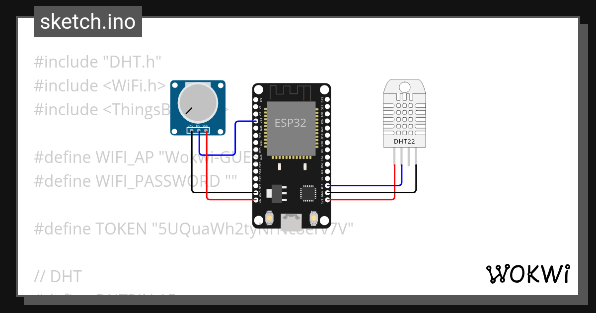 Challenge Pertemuan 14 Suhu Dan Potensiometer Wokwi Esp32 Stm32 8158