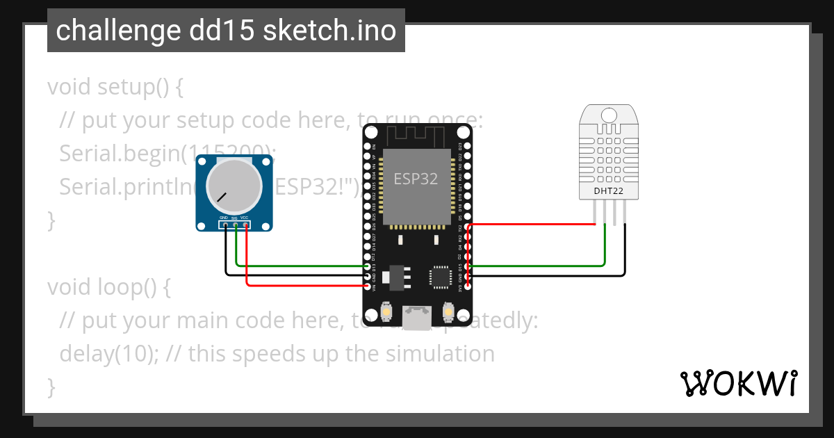 challenge dd15 sketch.ino - Wokwi ESP32, STM32, Arduino Simulator