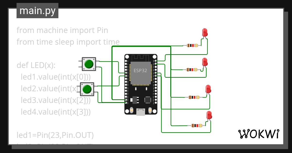 Wokwi - Online ESP32, STM32, Arduino Simulator