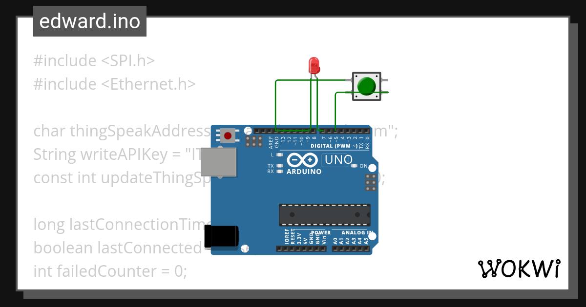 edward.ino - Wokwi ESP32, STM32, Arduino Simulator