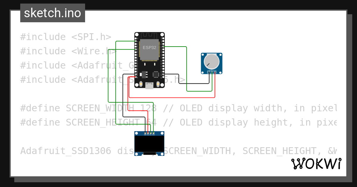 Monitoring Potensiometer Wokwi Arduino And Esp32 Simulator 