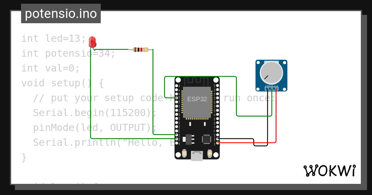potensio.ino - Wokwi ESP32, STM32, Arduino Simulator potensio.ino - Wokwi ESP32, STM32, Arduino Simulator