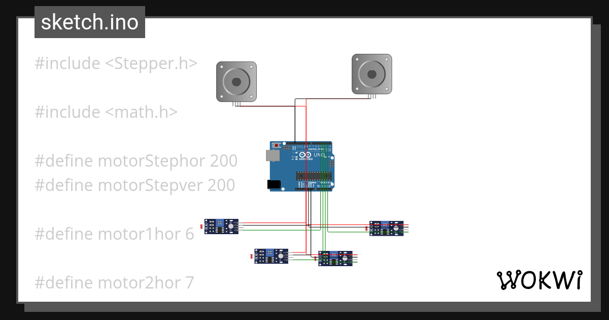 sketch.ino - Wokwi ESP32, STM32, Arduino Simulator