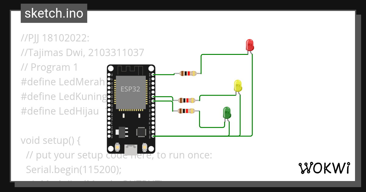 Wokwi - Online ESP32, STM32, Arduino Simulator