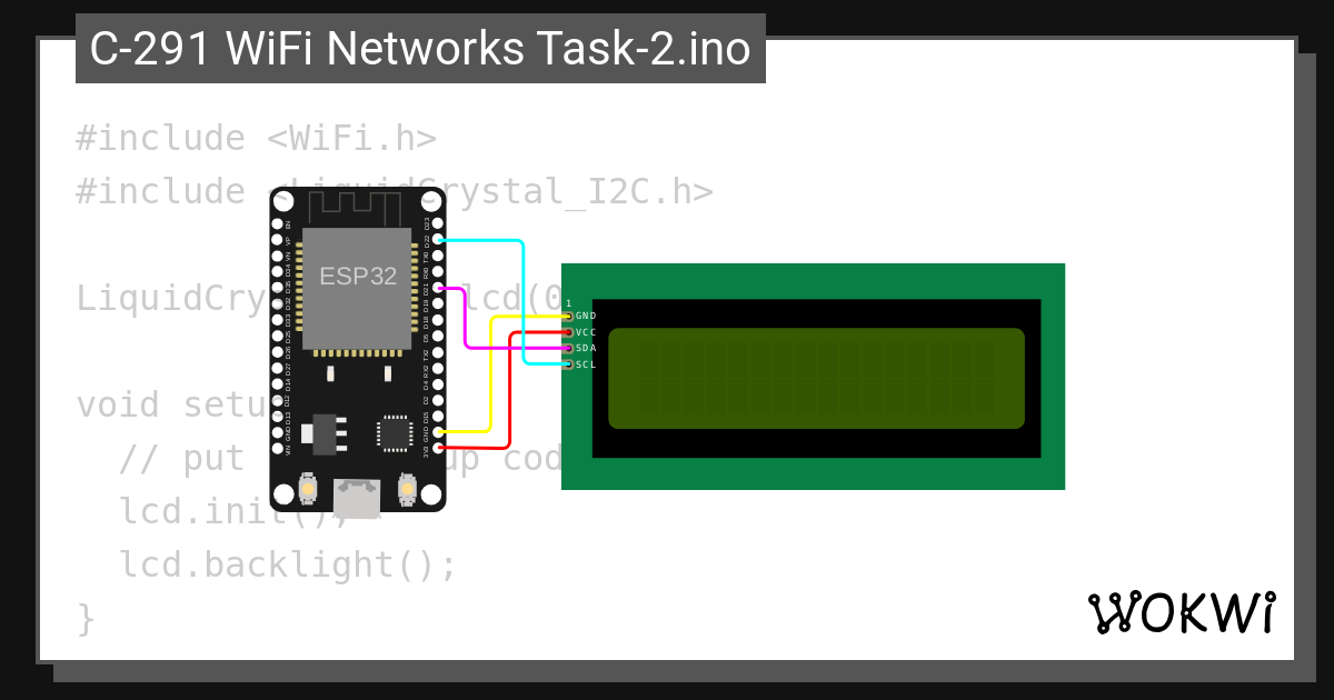 C 291 Wifi Networks Task O Wokwi Esp32 Stm32 Arduino Simulator 9776