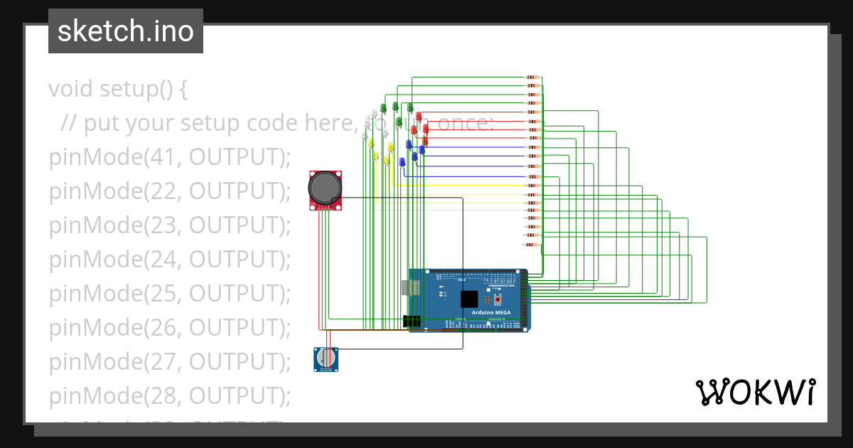 sketch.ino - Wokwi ESP32, STM32, Arduino Simulator